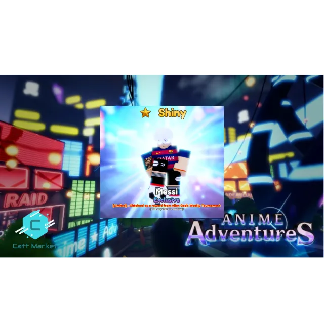 Shiny messi | Isagi anime adventure - Anime Adventure Game Items - Gameflip
