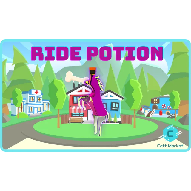 1x Ride Potion - Adopt Me Game Item - Gameflip