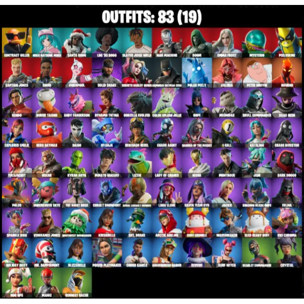 💥 Premium Fortnite Account | 83 Skins | Full Access Aerial Assault ...