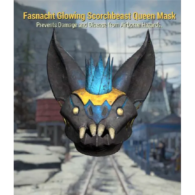 Fasnacht Glowing Mask - Fallout 76 Game Items - Gameflip