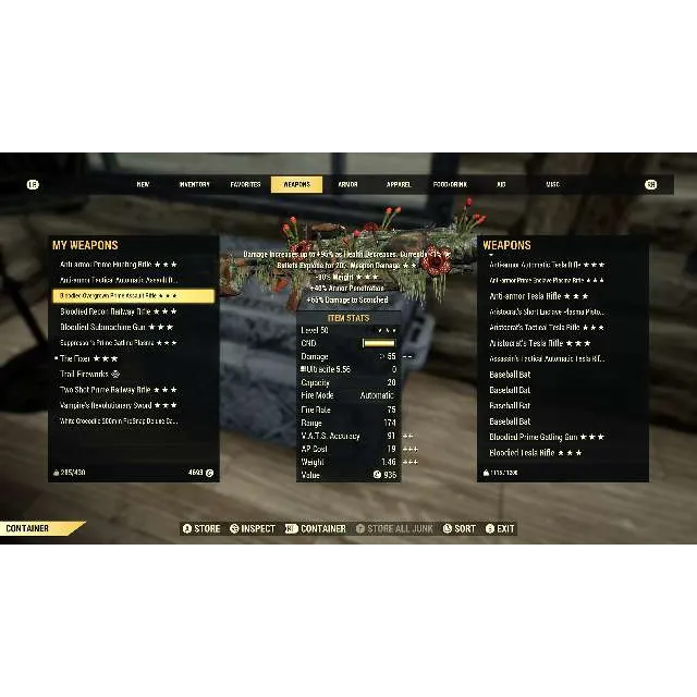 BE90 Prime Assault Rifle - Fallout 76 Game Items - Gameflip