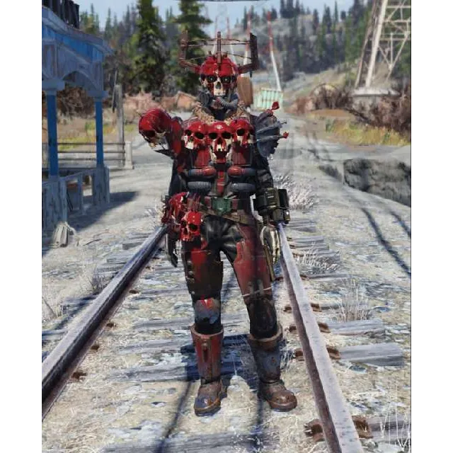 Apparel | Skull Lord Blood Eagle - Fallout 76 Game Item - Gameflip