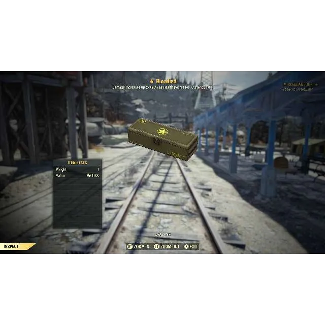 Bloodied Mod - Fallout 76 Game Items - Gameflip
