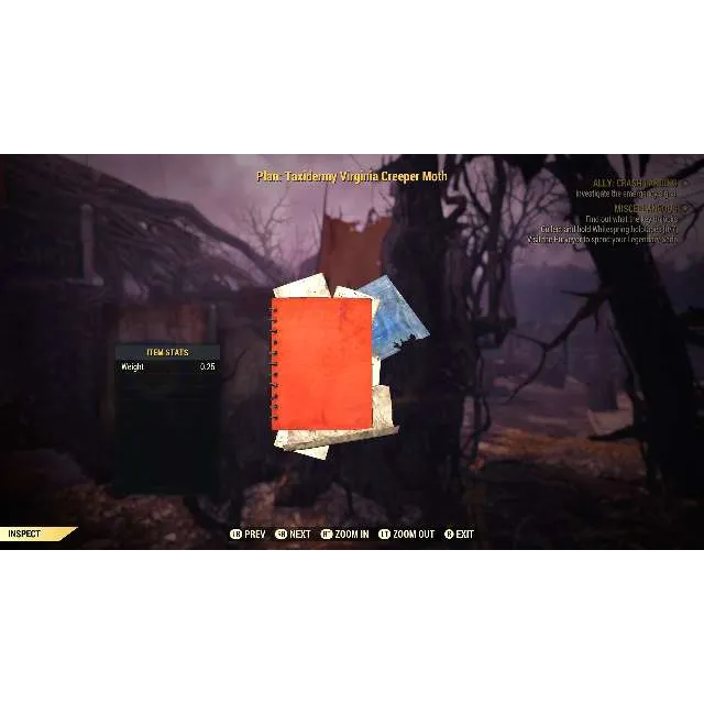 Tax Virginia Creeper - Fallout 76 Game Items - Gameflip
