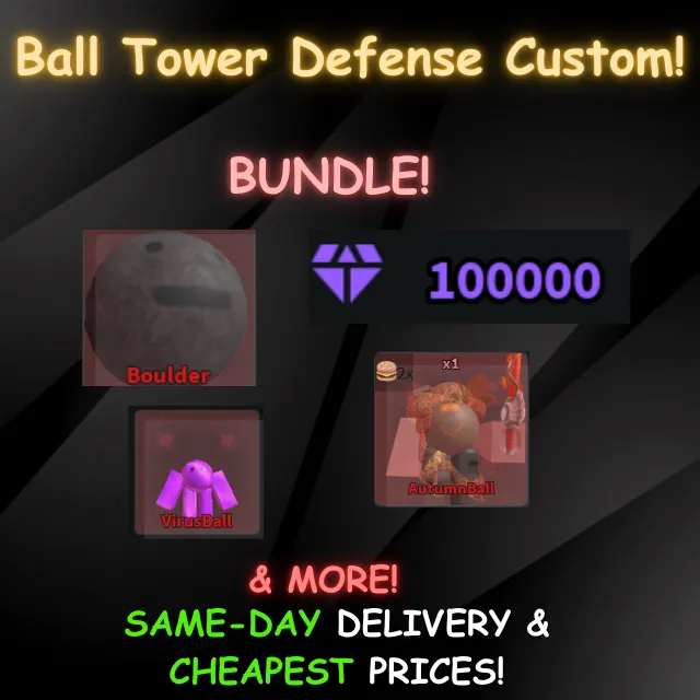 Ball Tower Defense Bundle - Game Items - Gameflip