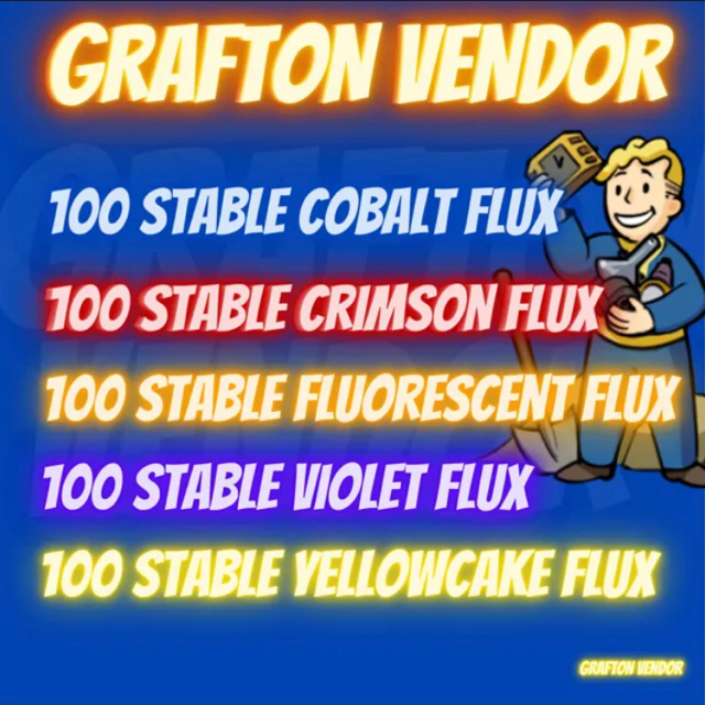 500 Flux Bundle - Fallout 76 Game Items - Gameflip