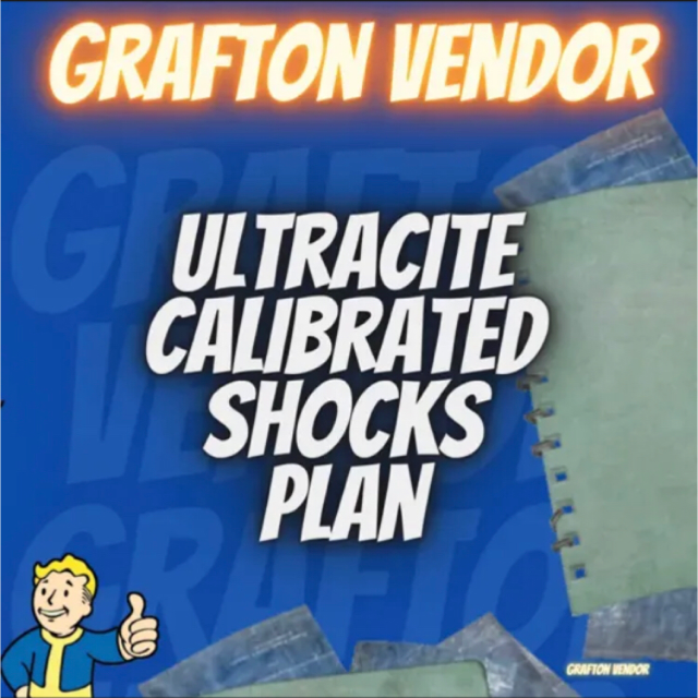 Ultra calibrated shocks - Fallout 76 Game Items - Gameflip