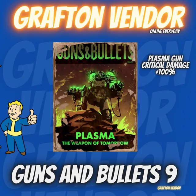 100 Guns and bullets 9 - Fallout 76 Game Items - Gameflip