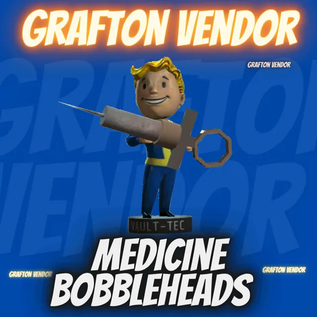 Aid | Medicine bobbleheads - Fallout 76 Game Items - Gameflip