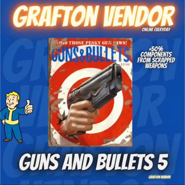 1K Guns and bullets 5 - Fallout 76 Game Items - Gameflip
