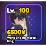 Wang Ling (Immortal King) Anime Guardians - Roblox Game Item - Gameflip