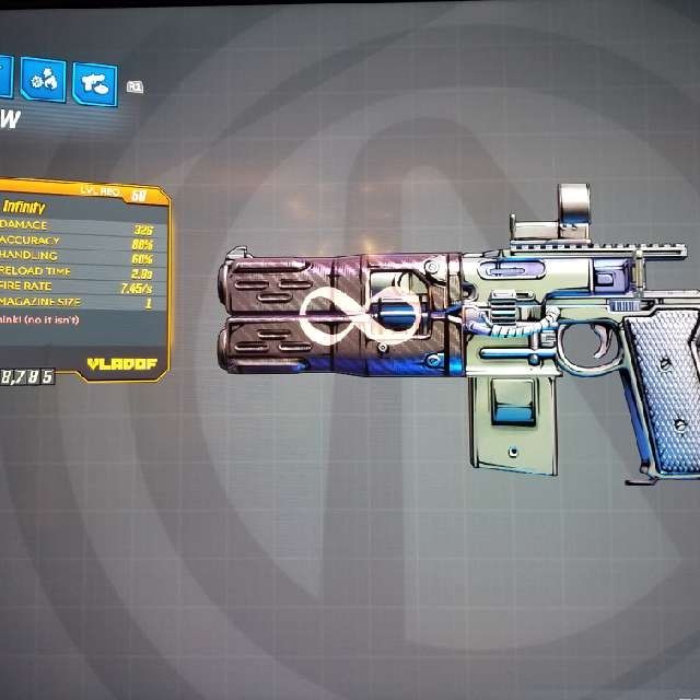 Code | Bl3 Infinity Pistol - Game Items - Gameflip