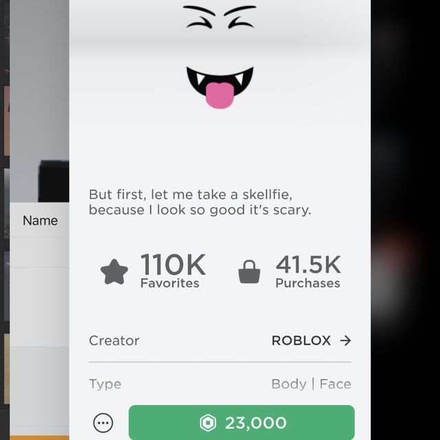 Limited | Playful Vampire | Face - Game Items - Gameflip