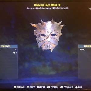 Apparel | unyielding radicals mask - Game Items - Gameflip