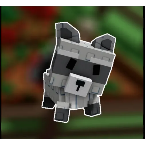 4x normal raccoons 3x Mega Raccoons 1x tiny raccoon - Grow a Garden ...