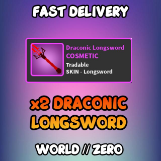 Limited | Dual Draconic Longsword - Game Items - Gameflip