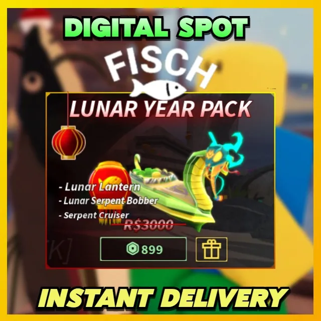 LUNAR YEAR PACK| FISCH - Fisch Game Items - Gameflip