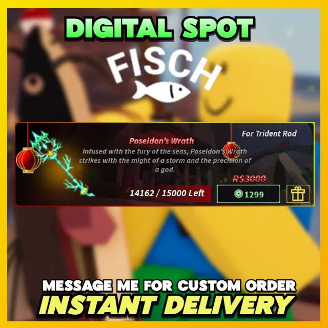 POSEIDON'S WRATH | FISCH - Fisch Game Items - Gameflip