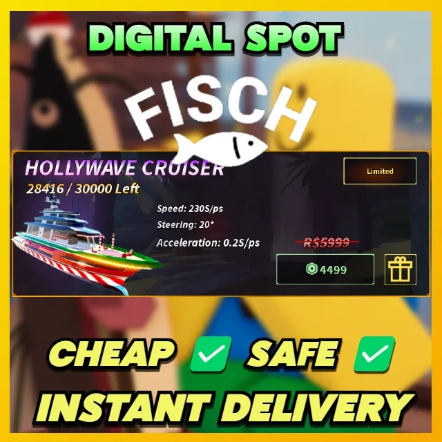 HOLLYWAVE CRUISER | FISCH - Other Game Items - Gameflip