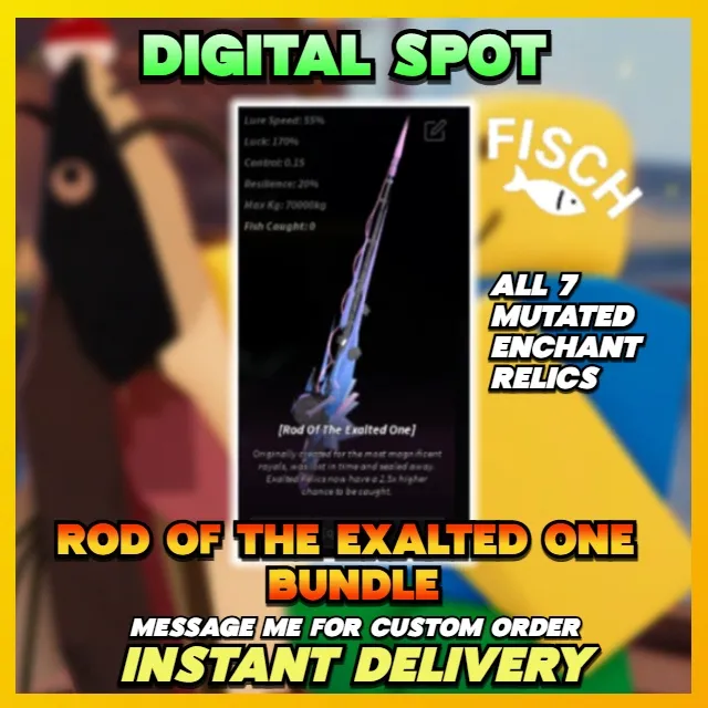 ROD OF THE EXALTED ONE | FISCH - Other Game Item - Gameflip