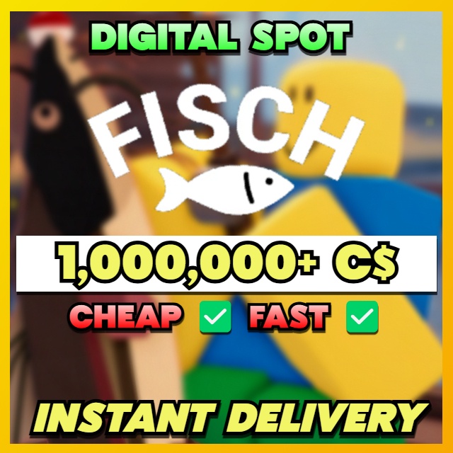 1,000,000 C$ | Fisch - Roblox Game Items - Gameflip