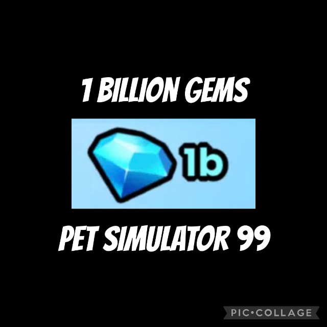 1b gems - Pet Simulator 99 Game Item - Gameflip