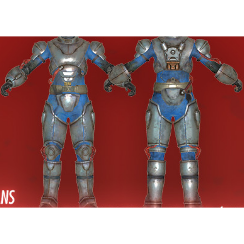 Vault 63 Riot Control Outfit Burnt [Plan] - Fallout 76 Game Item - Gameflip