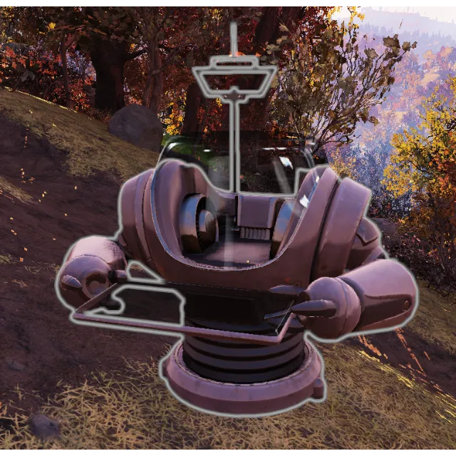 Robot beer steins display case [Plan] - Fallout 76 Game Item - Gameflip