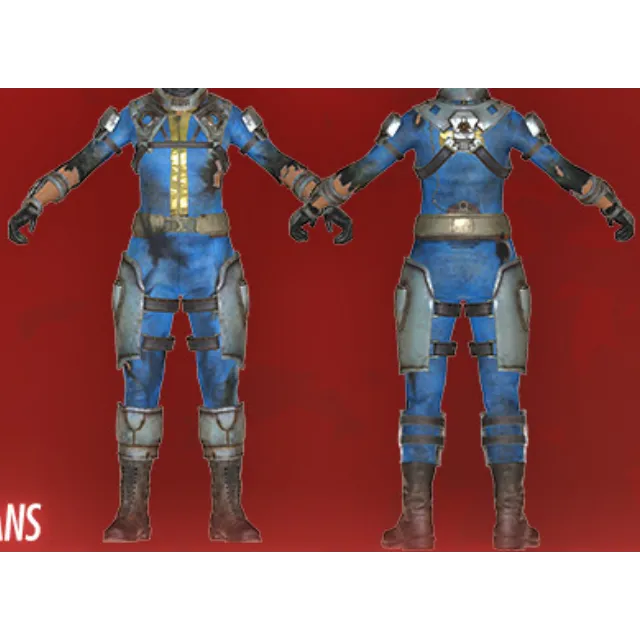 Vault 63 Recon Outfit Burnt [Plan] - Fallout 76 Game Item - Gameflip