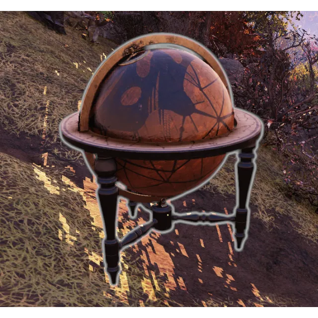 Antique globe of Mars - Fallout 76 Game Items - Gameflip