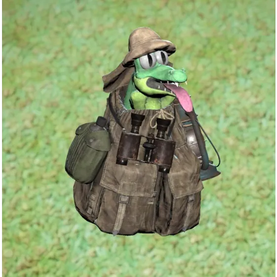 Safari crocolossus backpack - Fallout 76 Game Items - Gameflip