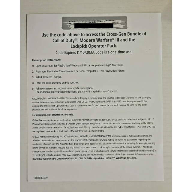 Call of Duty: Modern Warfare III with Lockpick Operator Pack for ...