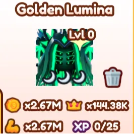 Golden Lumina Saber Simulator - Game Item - Gameflip