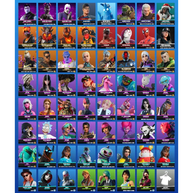 60 Skins Fortnite Account Full Access [Exclusive Skins & Catwoman ...