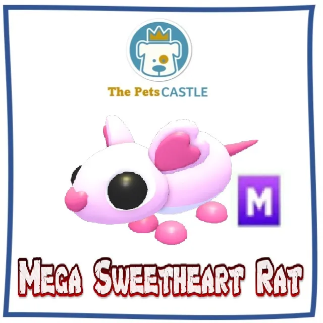 Sweetheart Rat mega - Adopt Me Game Item - Gameflip