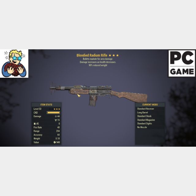 Weapon | Radium Rifle BE90 - Game Items - Gameflip