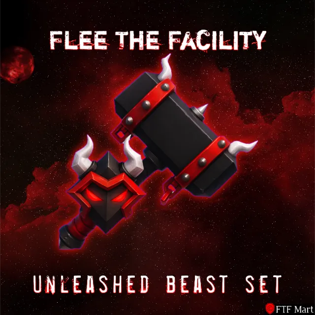 Unleashed Beast Set Flee The Facility FTF - Flee The Facility Game Item ...