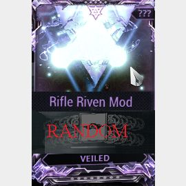 (PC) Rifle Riven mod pack X6 Veiled (MR 8) // Fast delivery! - Game ...