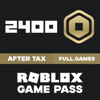 2400 Robux via Game Pass - Roblox - Game Items - Gameflip