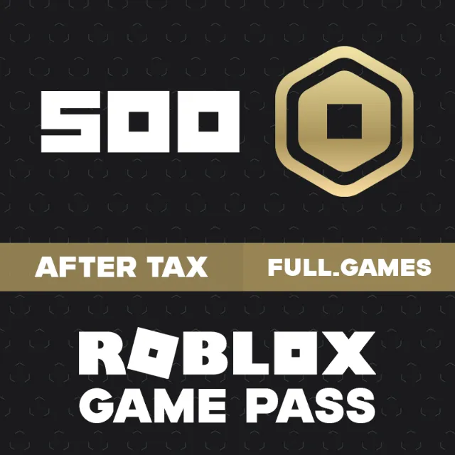 500 Robux via Game Pass - Roblox - Other Game Item - Gameflip