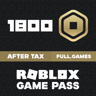 1800 Robux via Game Pass - Roblox - Game Items - Gameflip