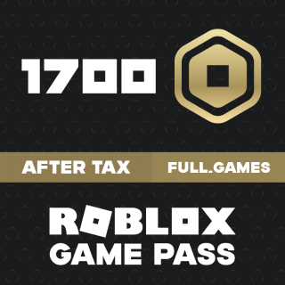 1700 Robux via Game Pass - Roblox - Game Items - Gameflip