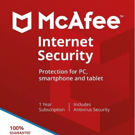 McAfee Internet Security 1 User, 1 Device, 2 Year - Other Gift Cards ...