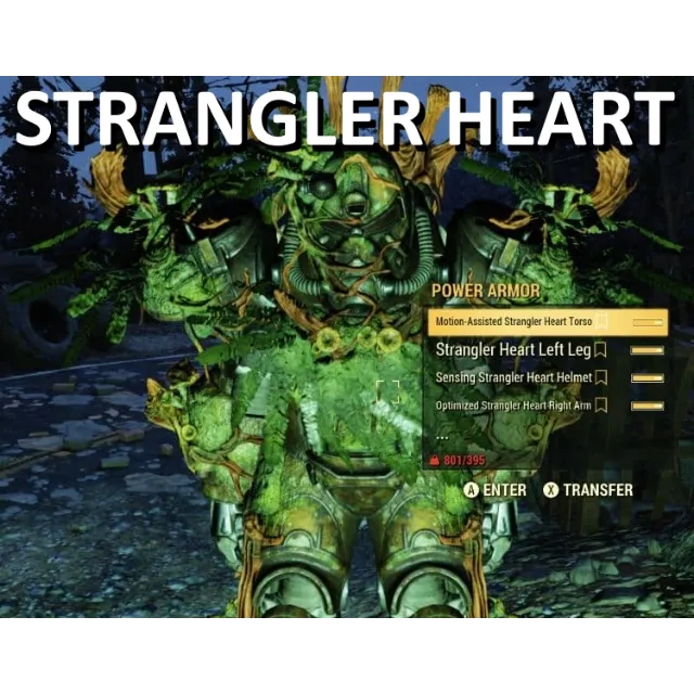 Apparel | STRANGLER HEART PA SET - Fallout 76 Game Items - Gameflip