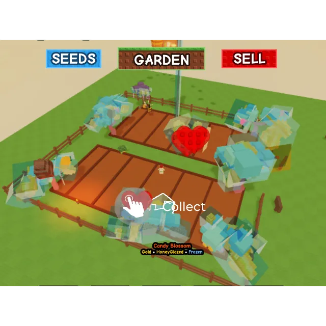 Non vng UNVERIFIED 7x Candy Blossom Trees + 1 moon blossom Account ...