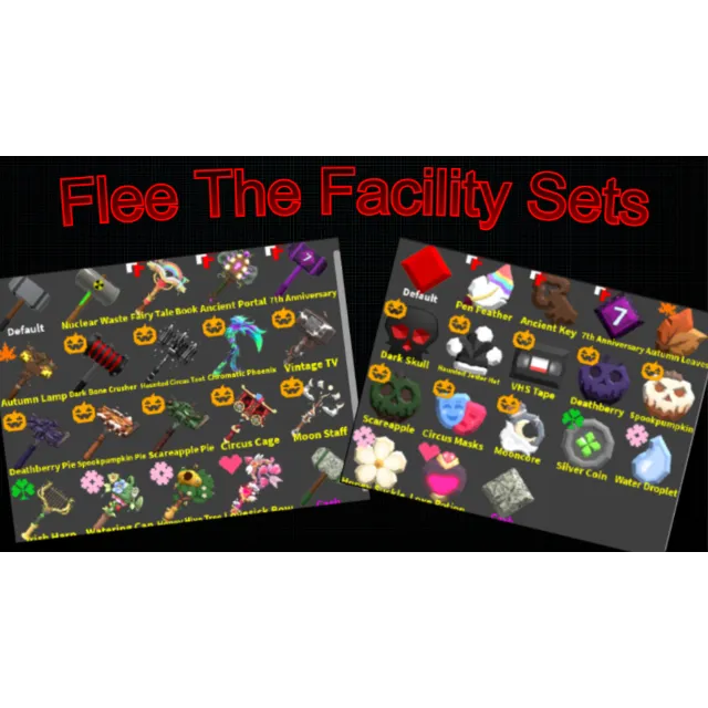 Flee The Facility Sets - Flee The Facility Game Item - Gameflip