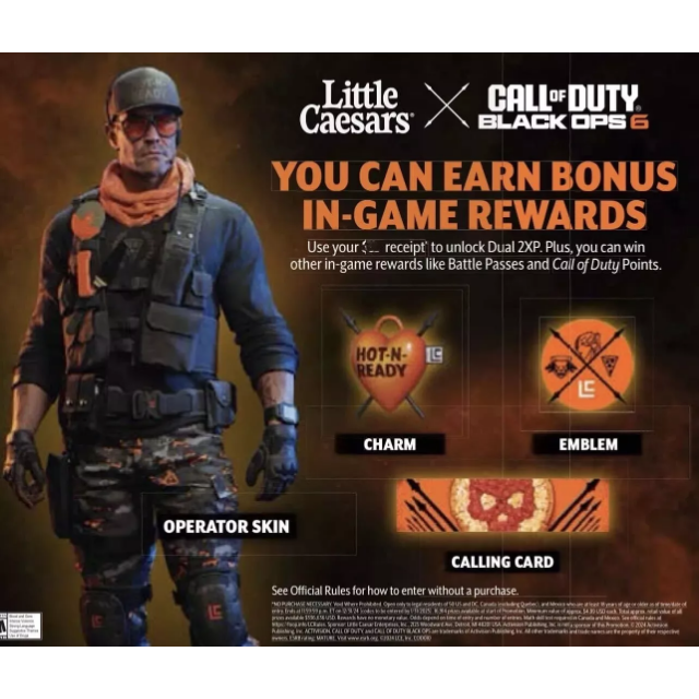 Black Ops 6: Little Caesars Code(s)! - Game Items - Gameflip