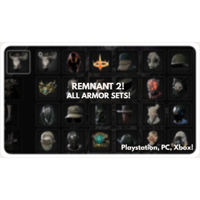 Remnant 2: ALL Armor Sets! - Other Game Item - Gameflip