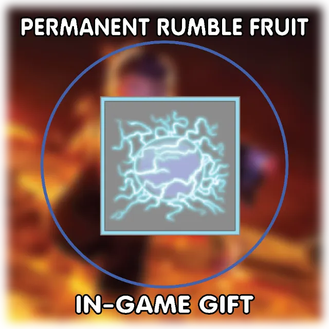 Rumble Fruit - Blox Fruits Game Item - Gameflip