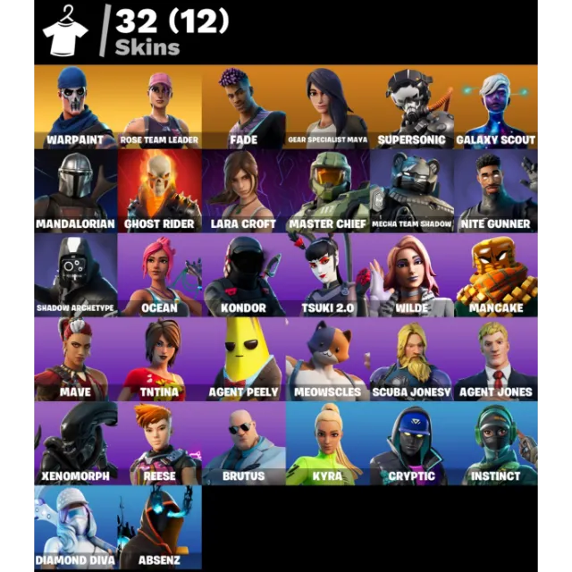 Fortnite Account - 32 Skins Save The World Founders Deluxe Edition ...